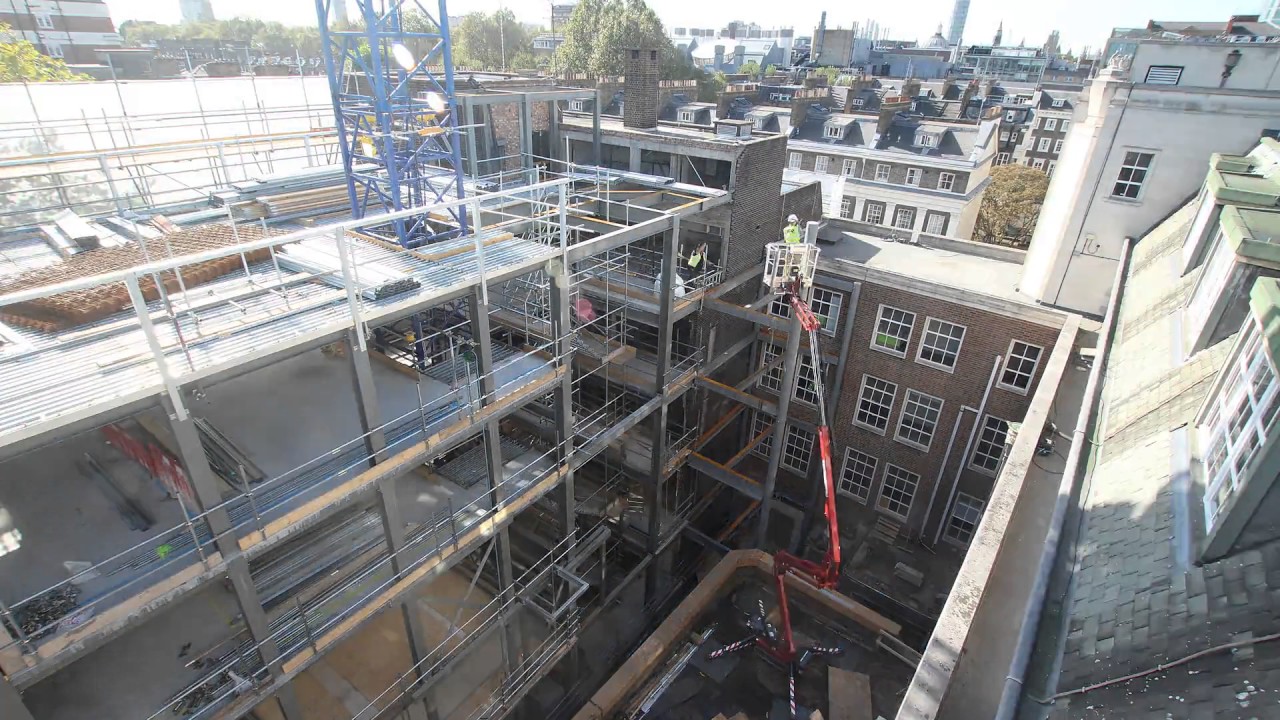 Transforming Bentham House - Rear view time lapse // Dec 2015 - June ...