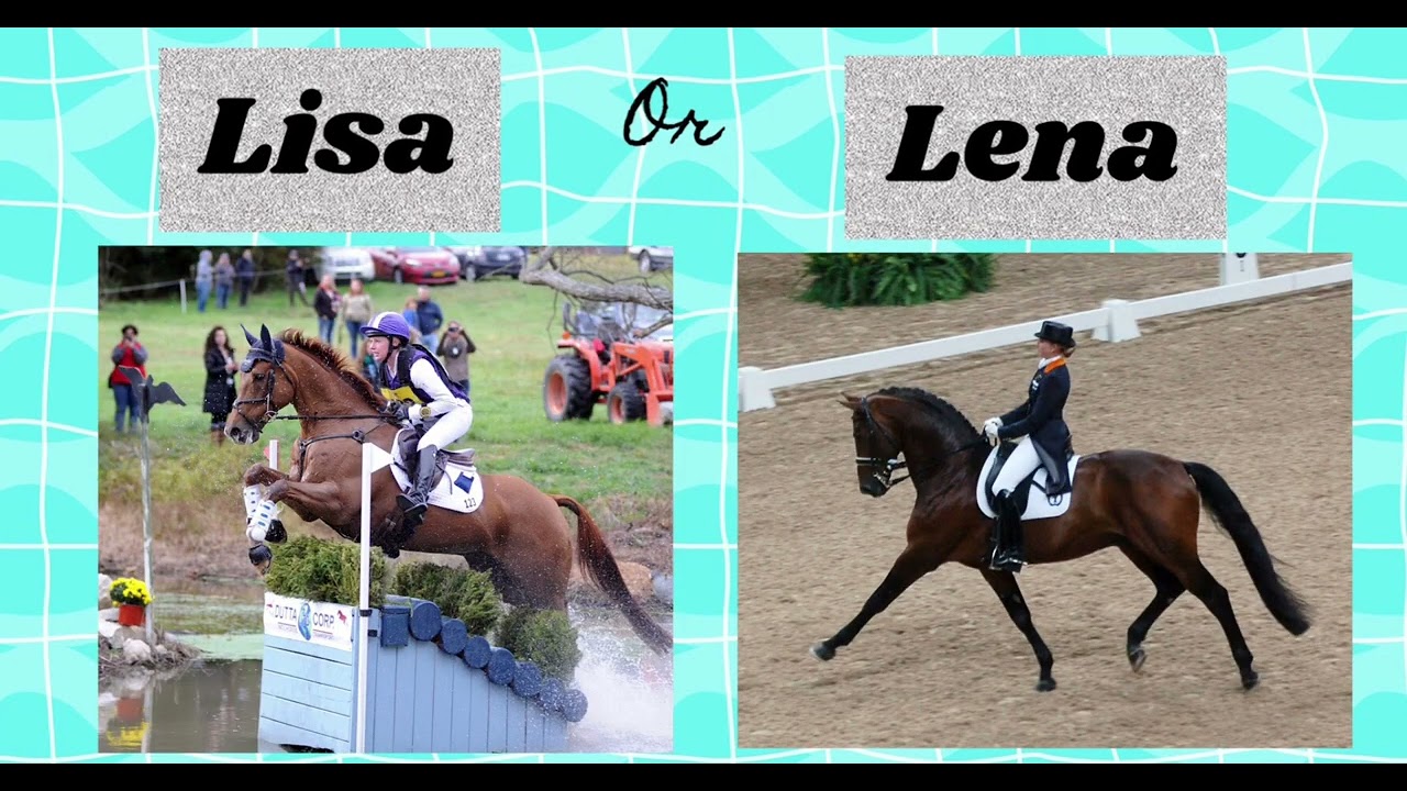 Lisa or Lena horse edition - YouTube