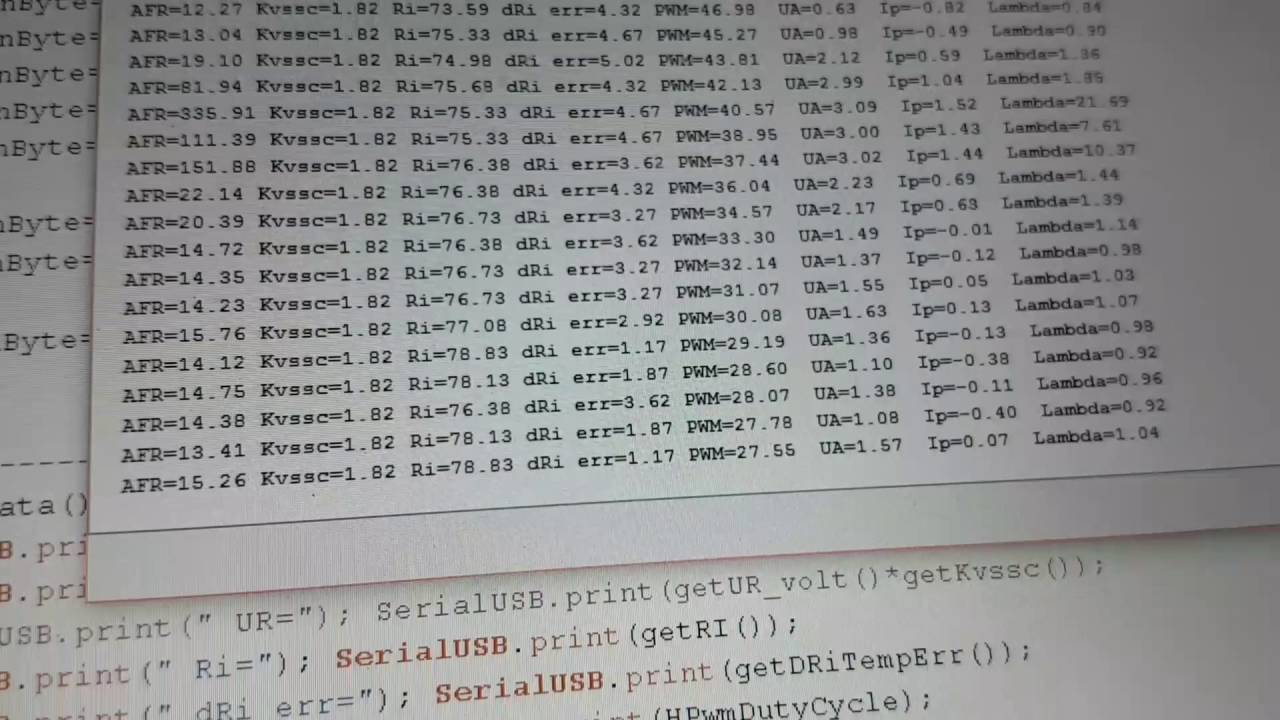 Cj125 O2 Sensor Controller Cj125 Arduino O2 Controller Youtube 2127