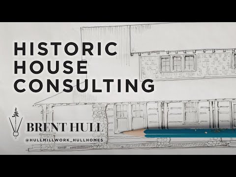 Historic House consult. Fixing a design with historic building methods ...