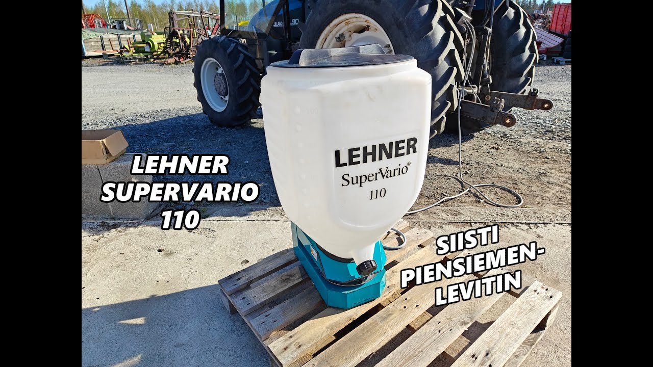 Lehner Supervario 110 piensiemenlevitin - YouTube