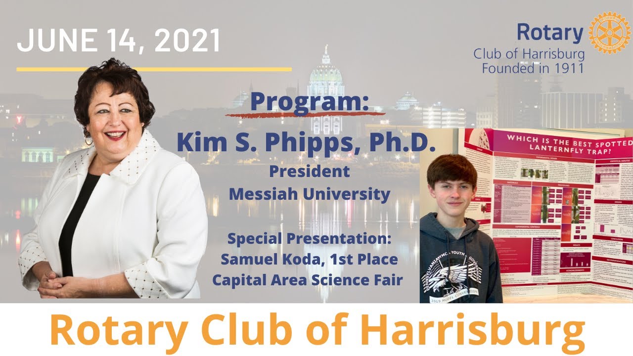 Rotary Meeting Featuring Kim S, Phipps, Ph.D. - YouTube