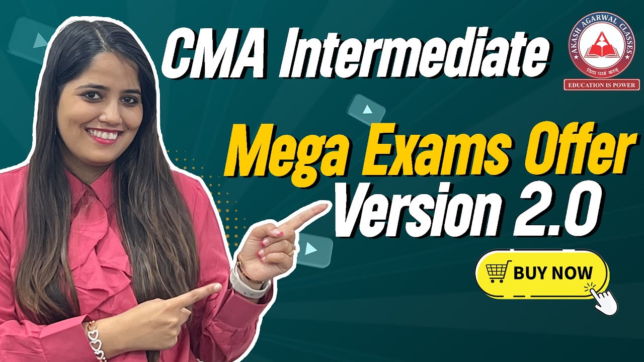 CMA Inter New Syllabus Courses At A Very Low Prices | MEGA EXAMS OFFER ...