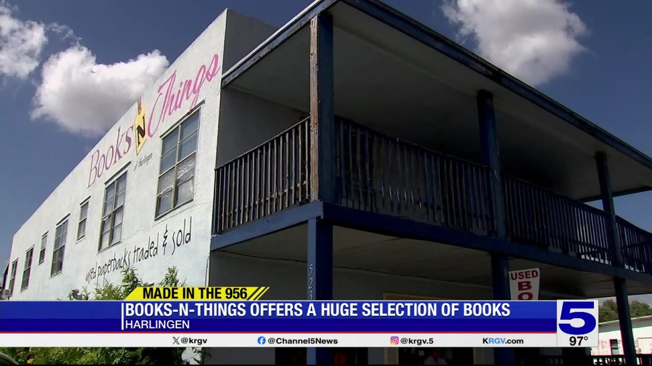 Made in the 956: Books N Things in Harlingen - YouTube