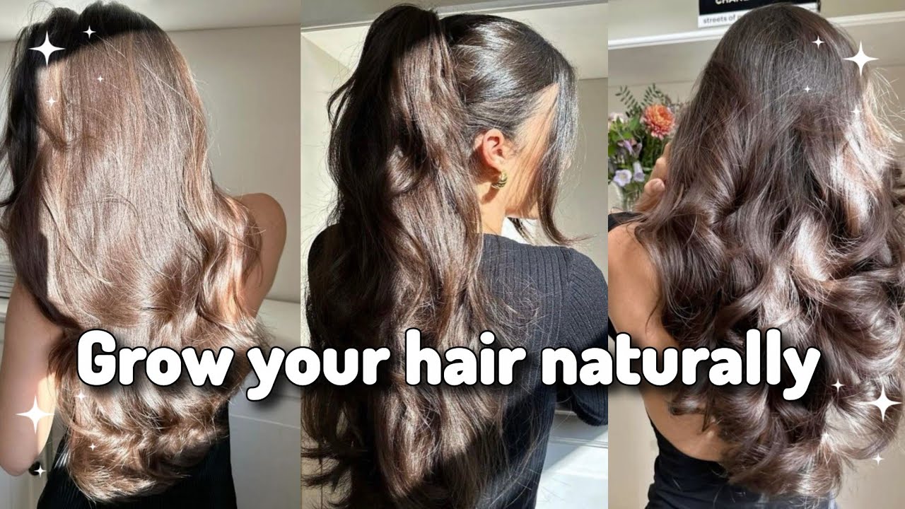 The NATURAL way to grow out your hair (science based) - YouTube