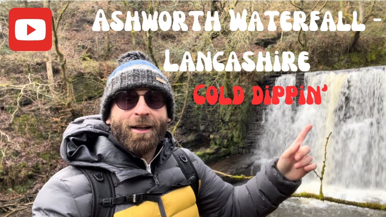 Ashworth Waterfall COLD WATER Dipping & WALKING! Lancashire Walks ...