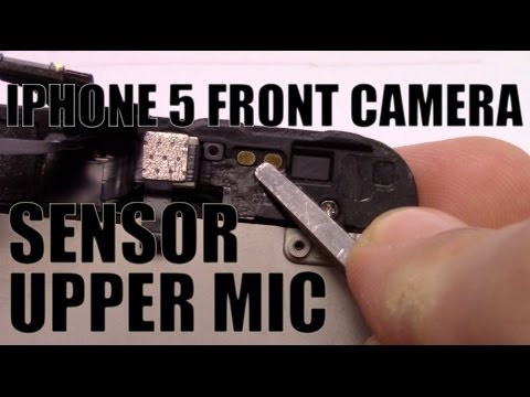 Sostituzione fotocamera iphone 5 front camera replacement proximity ...