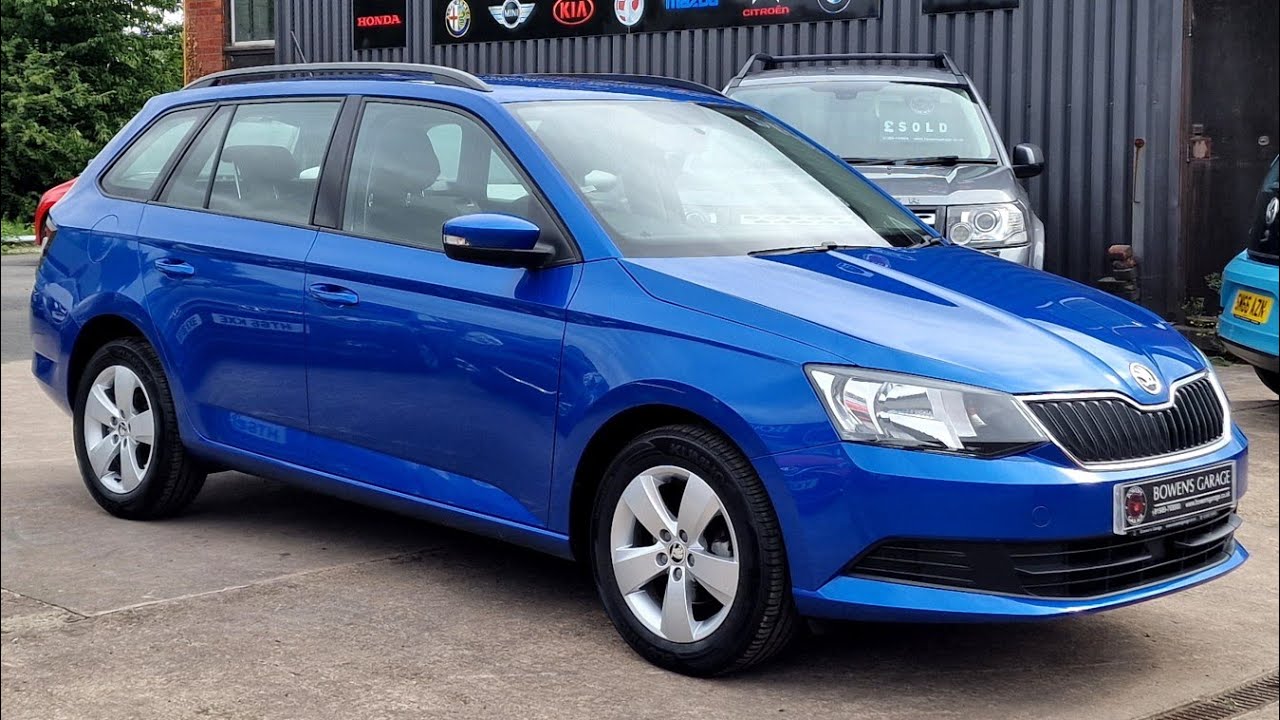 2017 (67) Skoda Fabia SE 1.0 TSi Estate 5Dr in Race Blue. 6k Miles. 6 ...