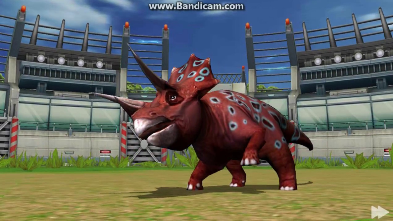 Triceratops Jurassic Park Builder