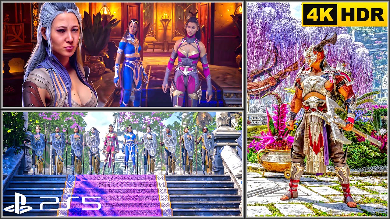 Raiden Fights Princess Kitana & General Shao | Mortal Kombat 1 Story ...