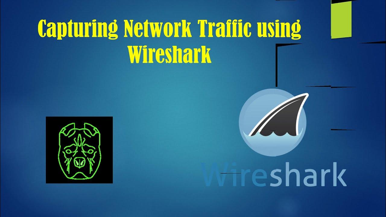 Wireshark : how to capture network traffic - YouTube