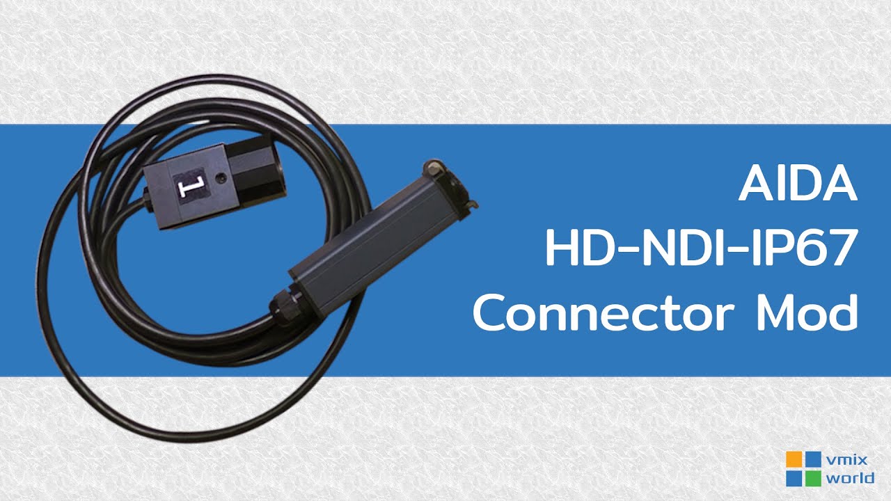 DIY - AIDA IP67 PoE Connector Mod - YouTube