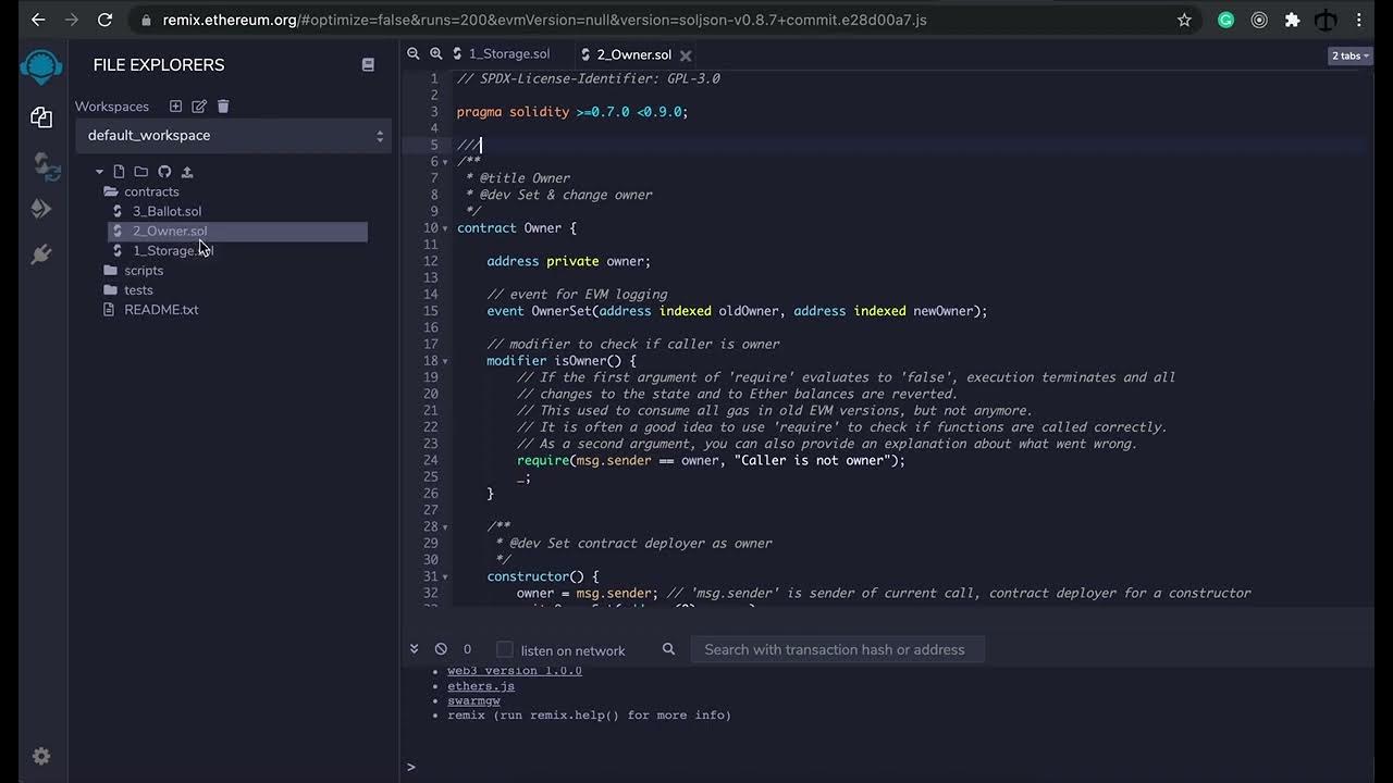 Learn Solidity basics part 1 - YouTube