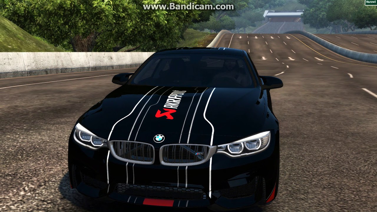 TDU2 BMW M4 Akrapovic new performance both directions of the road - YouTube