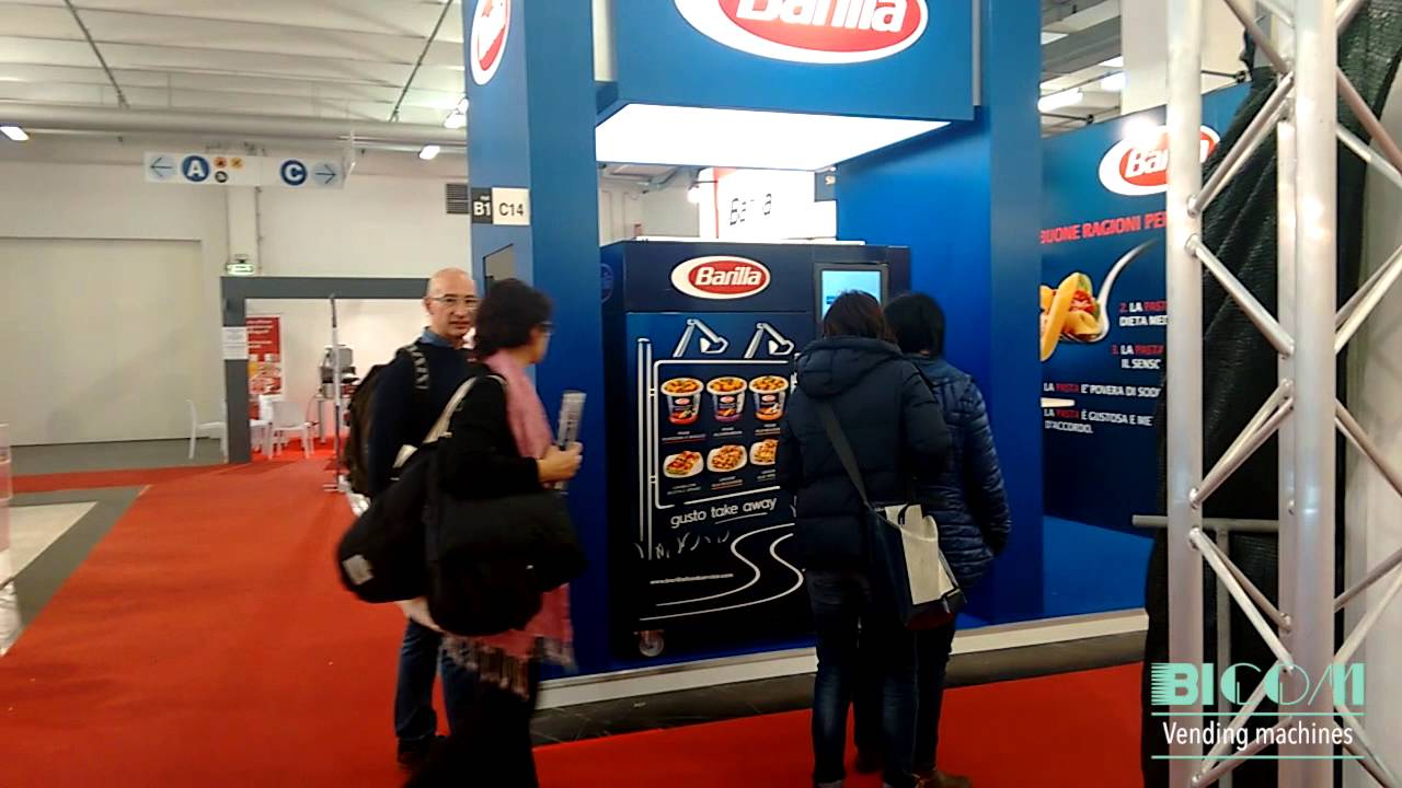 Bicom Vending Machines a ExpoRivaHotel - YouTube