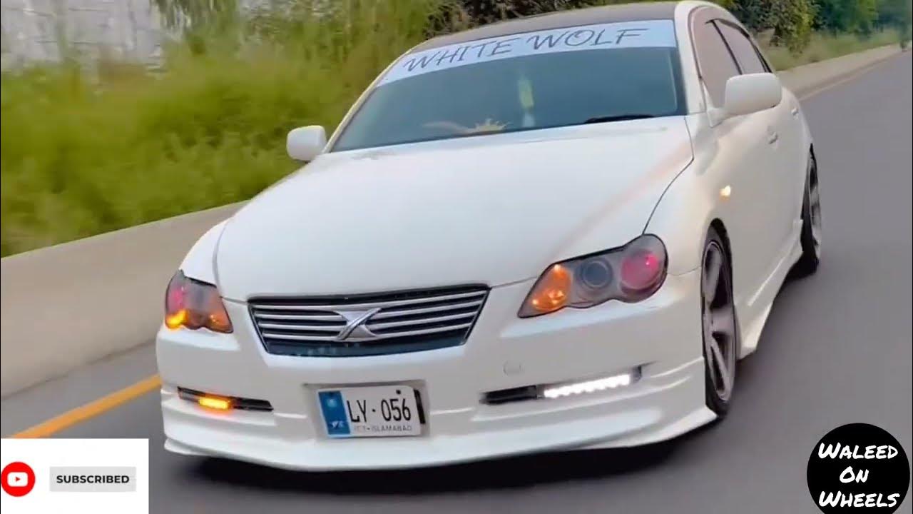 Toyota Mark-X Modified With White Body Kit From Islamabad 😍🔥♥️ #markx #modified #bodykit - YouTube
