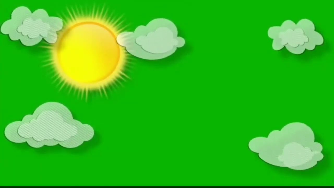 Green screen awan bergerak - YouTube