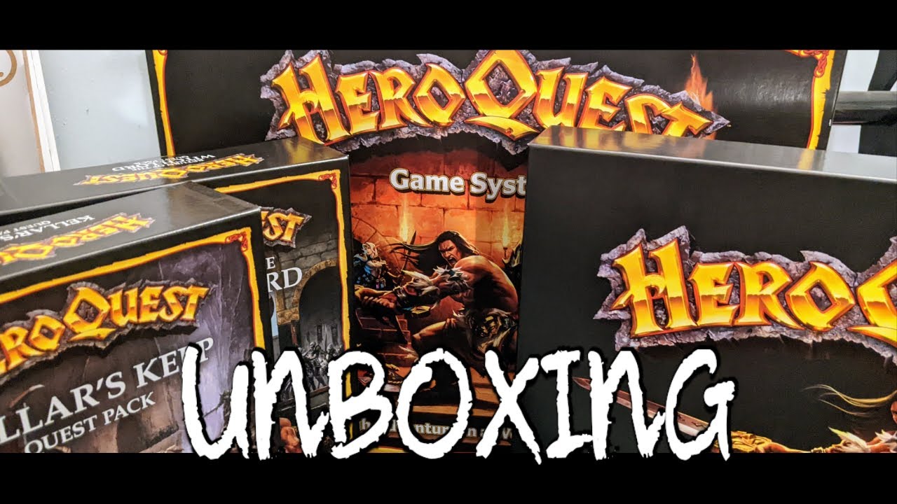 Heroquest (2021) Mythic Unboxing - YouTube