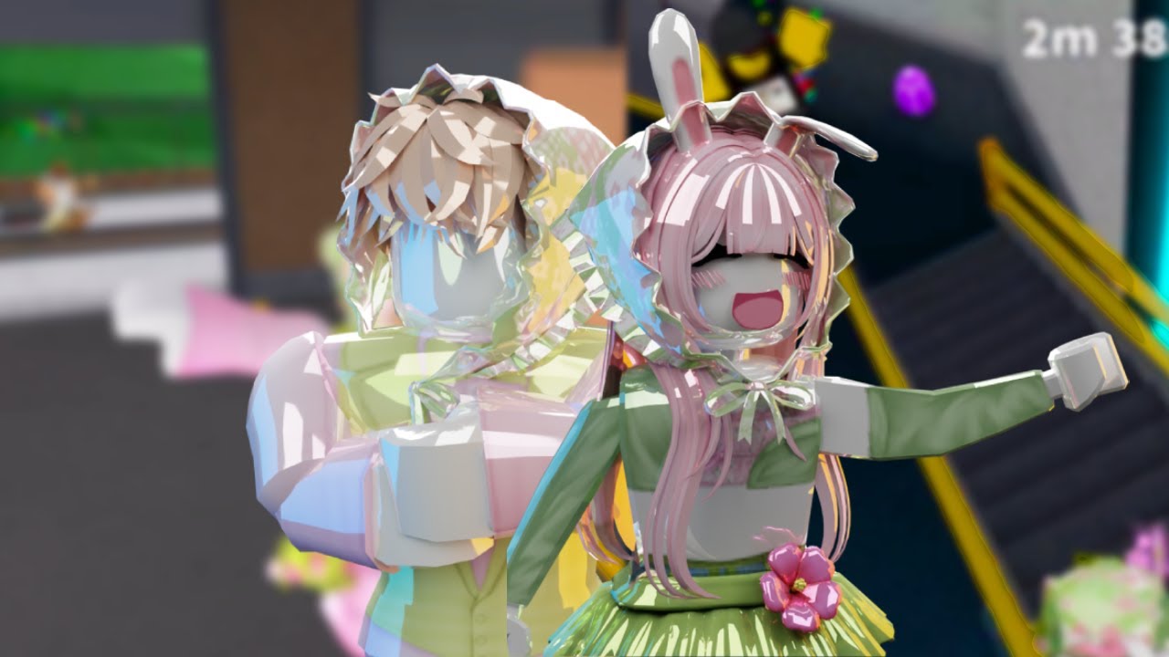 PLAYING MM2 WITH THE NEW SET AS A GIRL AND BOY +GAMEPLAY - YouTube