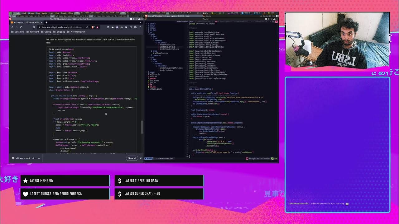 Akka gRPC Quickstart with Java - YouTube