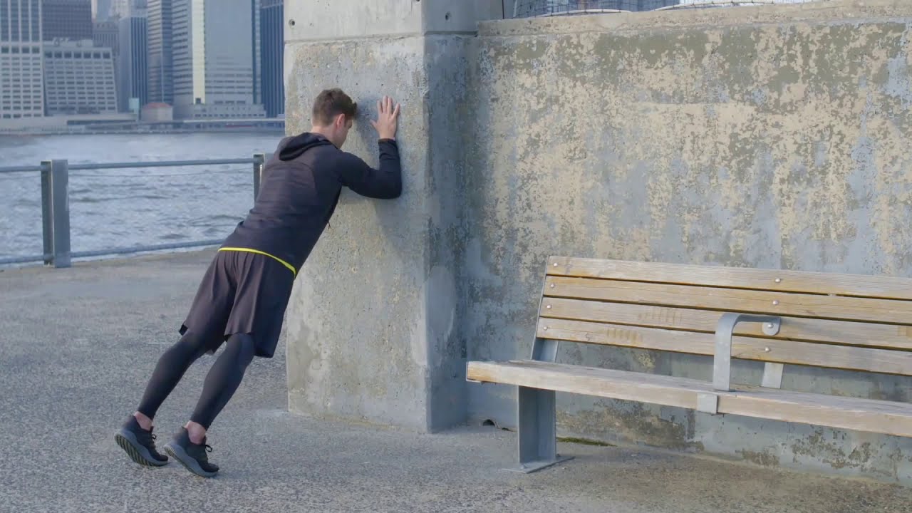 30 Seconds Wall Push Offs Workout - YouTube