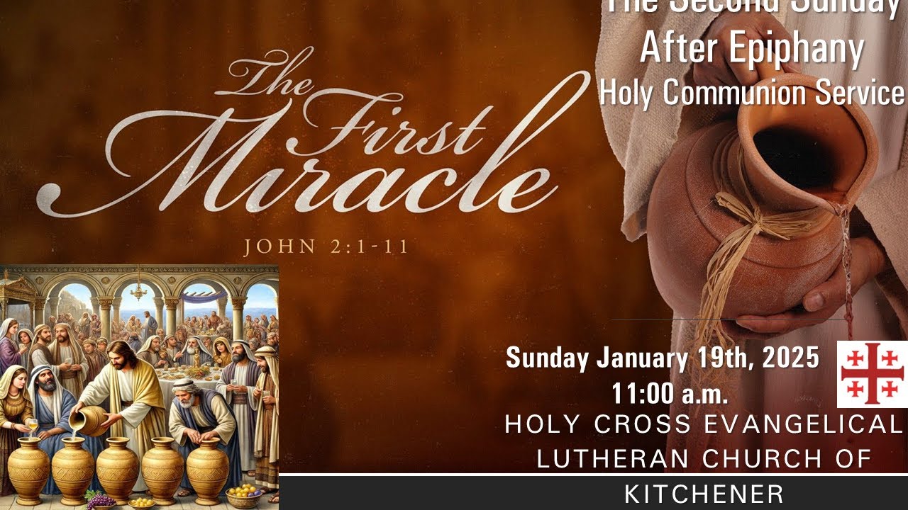 Second Sunday After Epiphany, Holy Communion - January 19, 2025 - YouTube