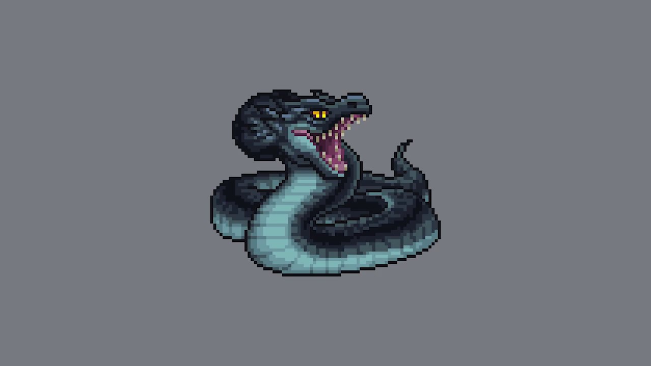 Speed Pixel - Basilisk - Harry Potter - YouTube