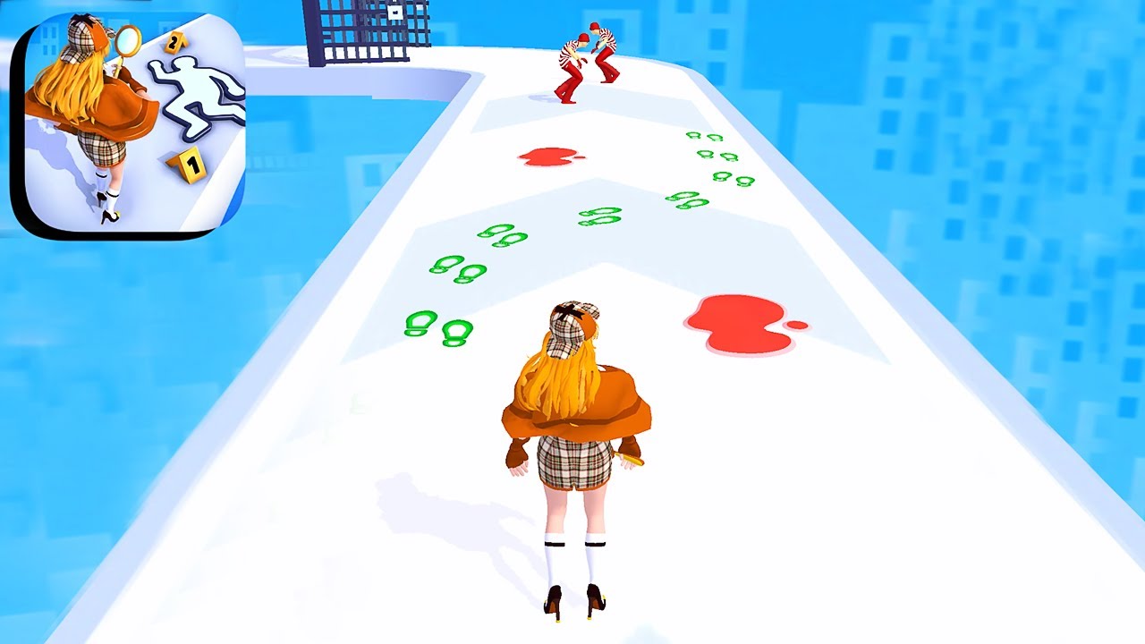 Detective Run 3D - All Levels Gameplay Android,ios (Levels 1-3) - YouTube