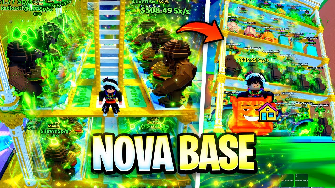 PEGUEI BASE SECRETA 😱 DUPLIQUEI DIVINOS NO FUJA DE UMA TSUNAMI PARA ...