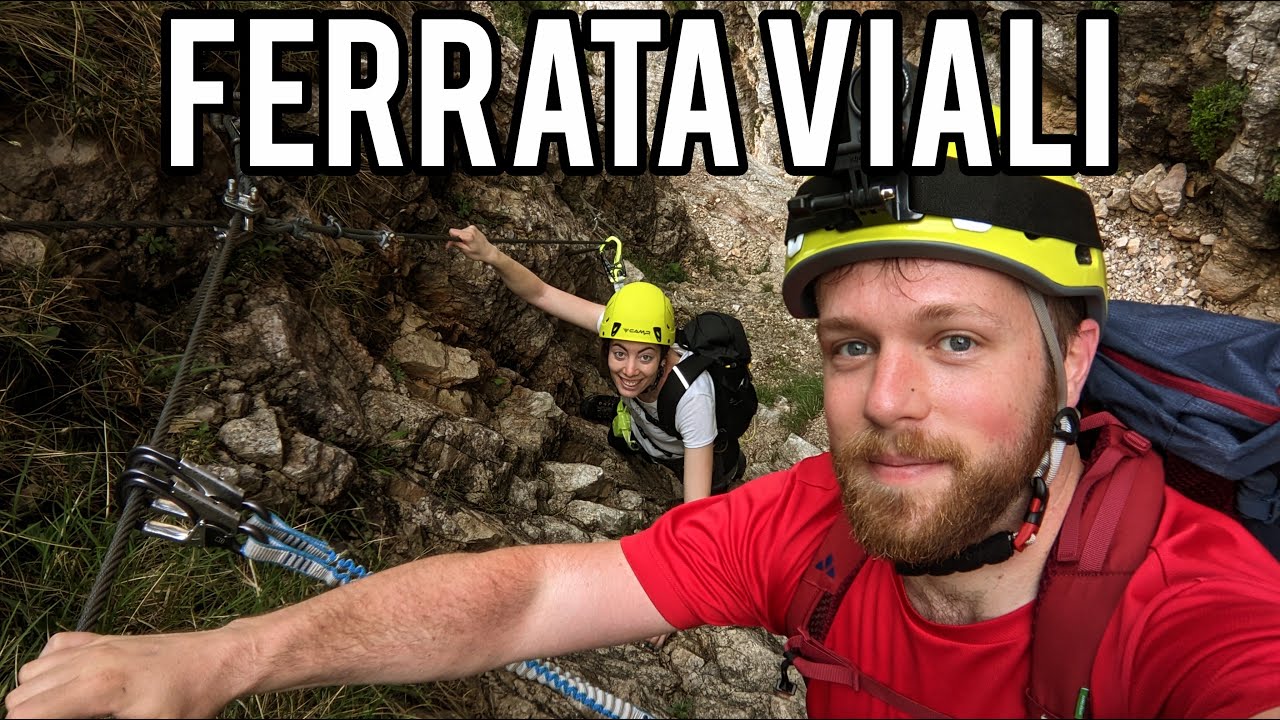 Via Ferrata Viali - ottima per iniziare - YouTube