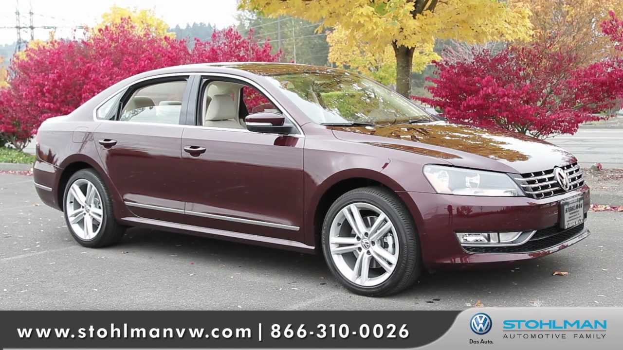2013 Volkswagen Passat Walkaround | Stohlman Volkswagen - Vienna VW ...