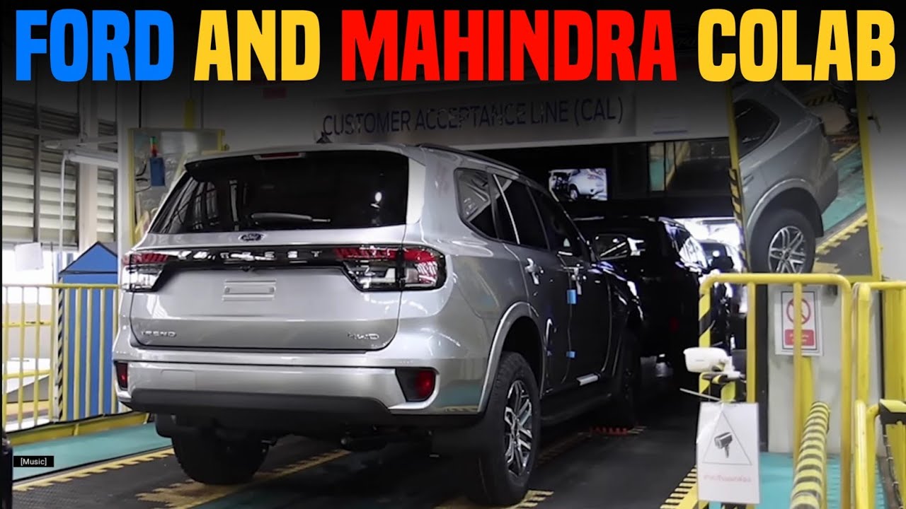 Finally Ford Endeavour Spotted In Mahindra Plant | Ford Comeback To ...