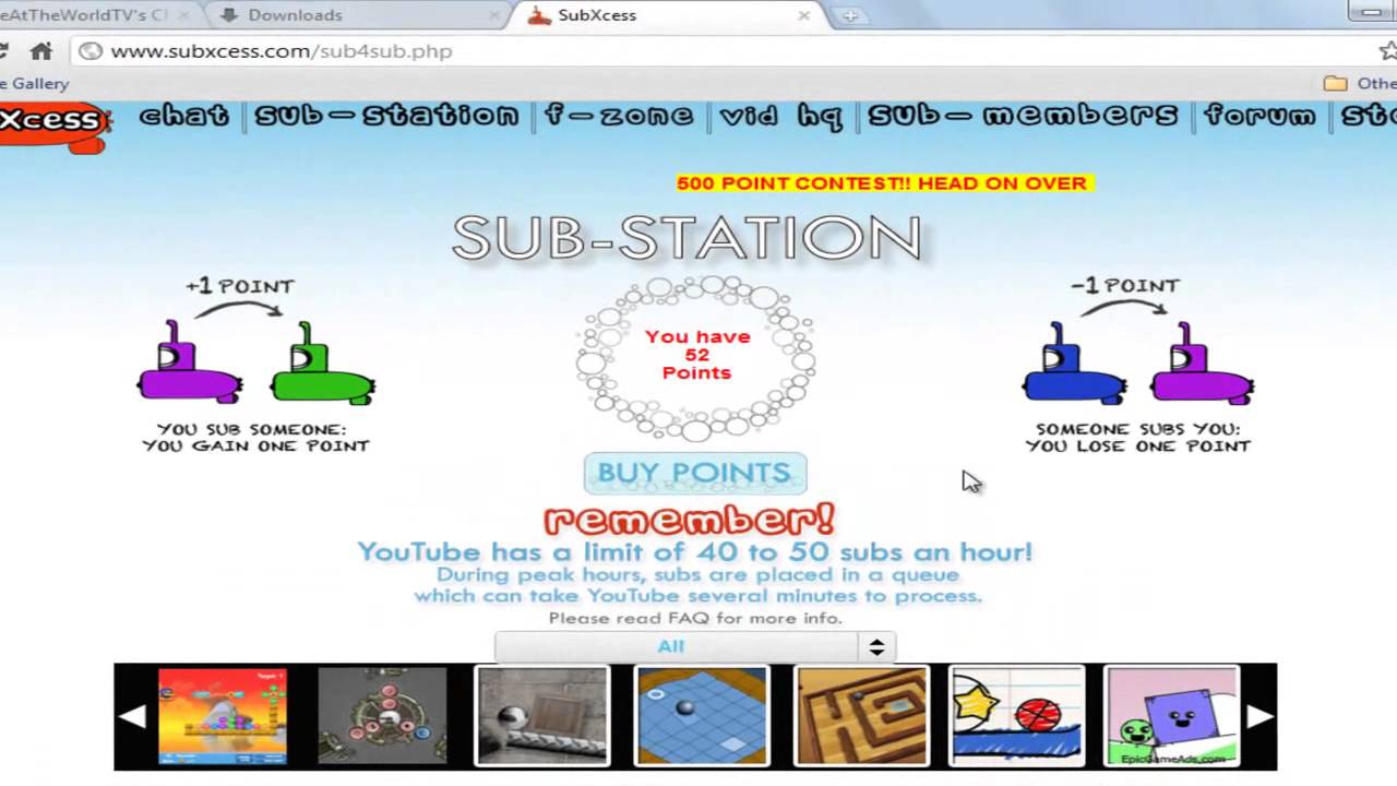 How to get 50-100 subs every day for free!!! - YouTube