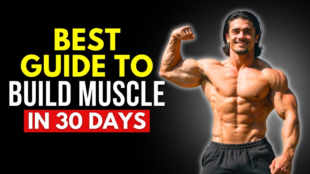 How I Gained a Lot of Muscle in Just 30 Days (Step by Step) - YouTube