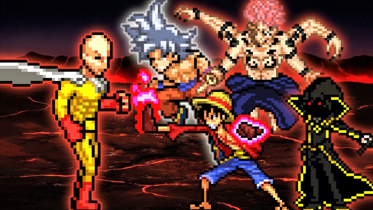 Accurate Saitama SM OP VS Goku MUI & Shadow V2 OP & Meguna OP & Luffy ...