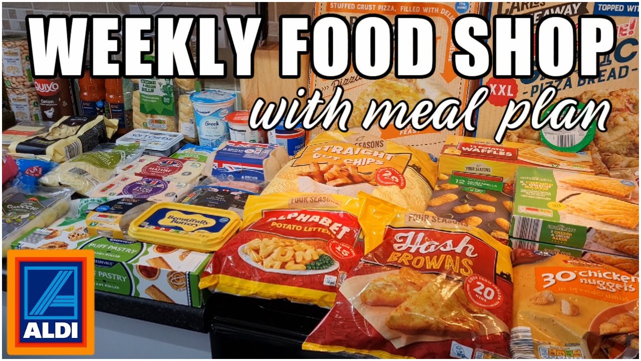WEEKLY FOOD SHOP ALDI SHOPPING FAMILY FOOD SHOP UK MEAL PLAN VEG weekly-food-shop-aldi-shopping-family-food-shop-uk-meal-plan-veg
