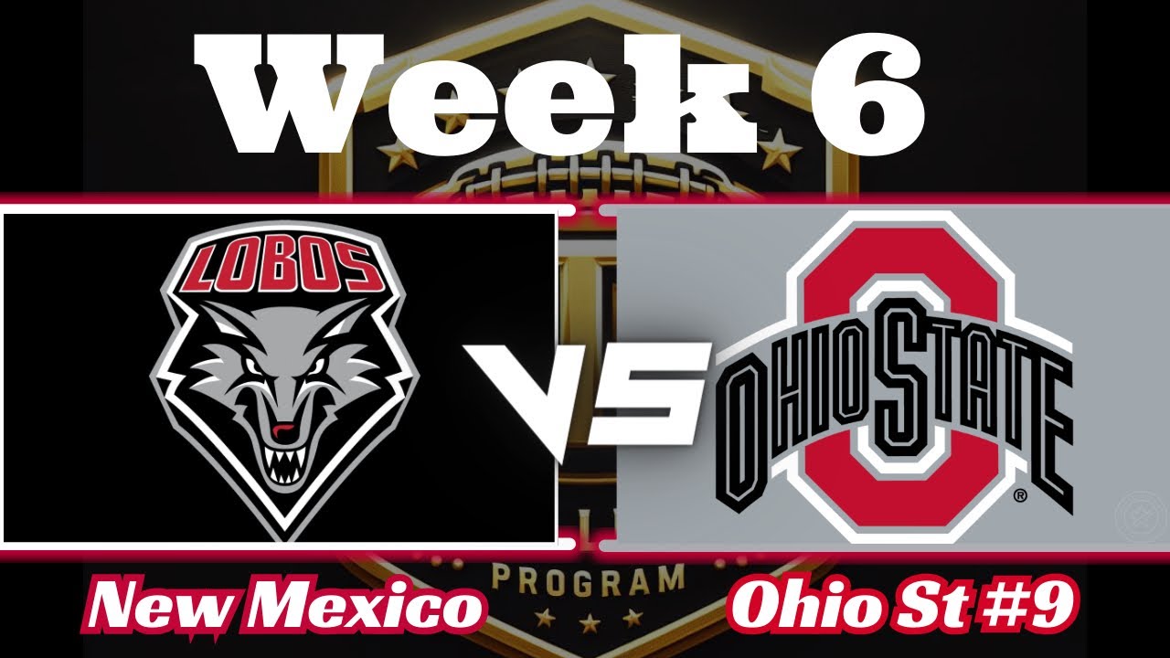 New Mexico vs #9 Ohio State - Week 6 - YouTube