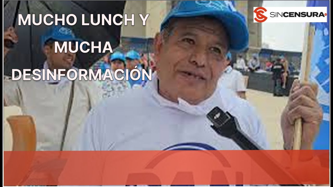 RELANZAMIENTO del PAN y REPARTICIÓN de LUNCH - YouTube