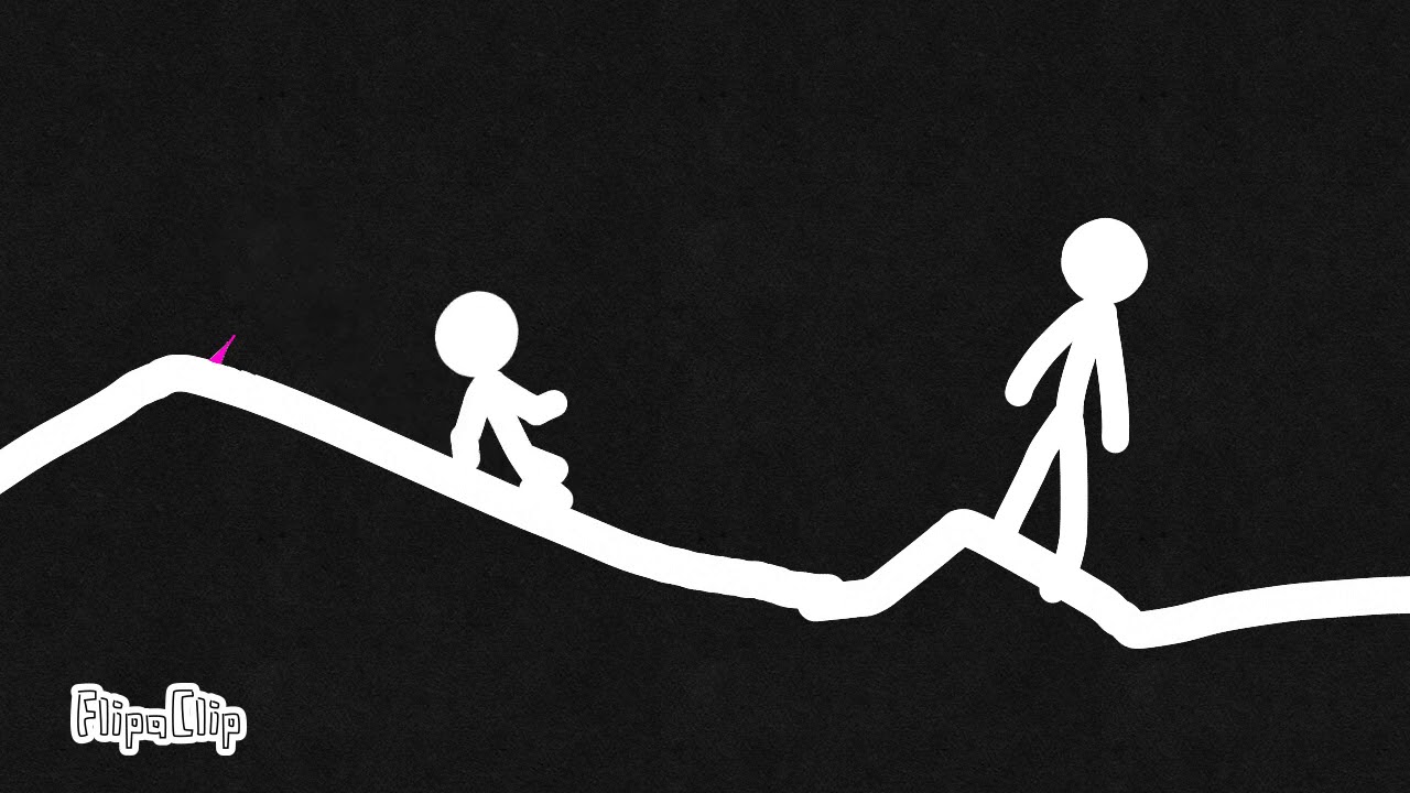 Stick man throw using flipclip - YouTube