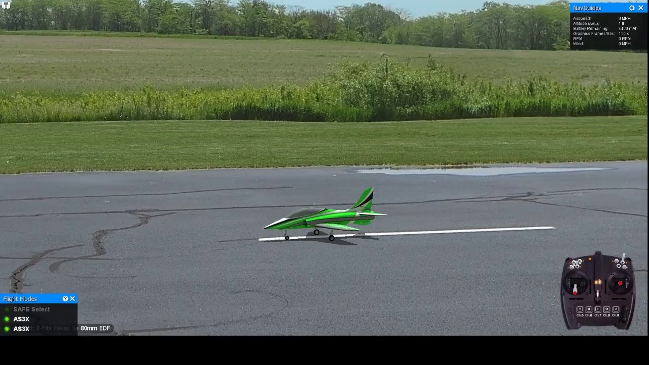 Realflight 9.5 Review and practice - YouTube