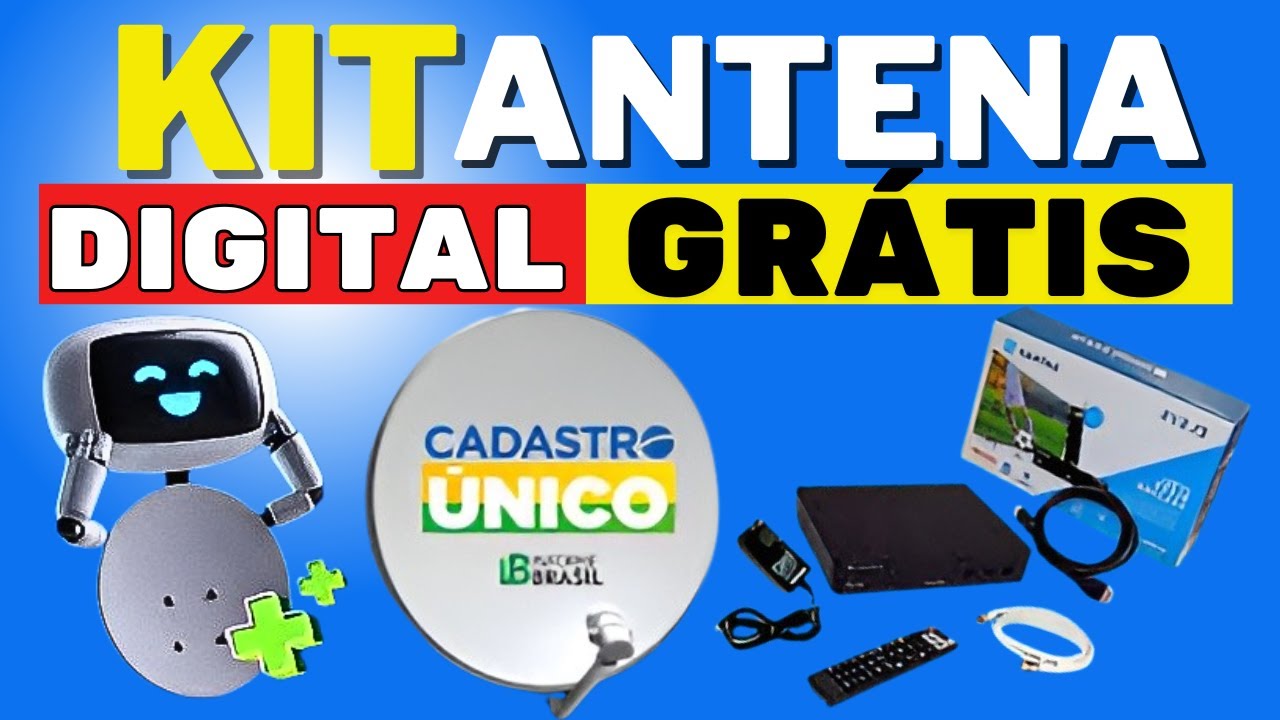 Kit Antena Digital Gratuito veja como receber o seu passo a passo ...