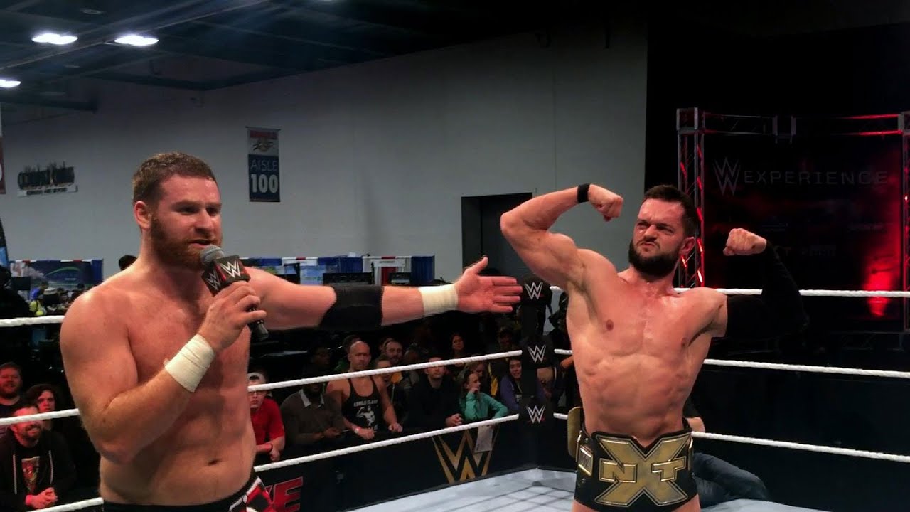 Finn Bálor and Sami Zayn flex and dance at the Arnold Sports Festival ...