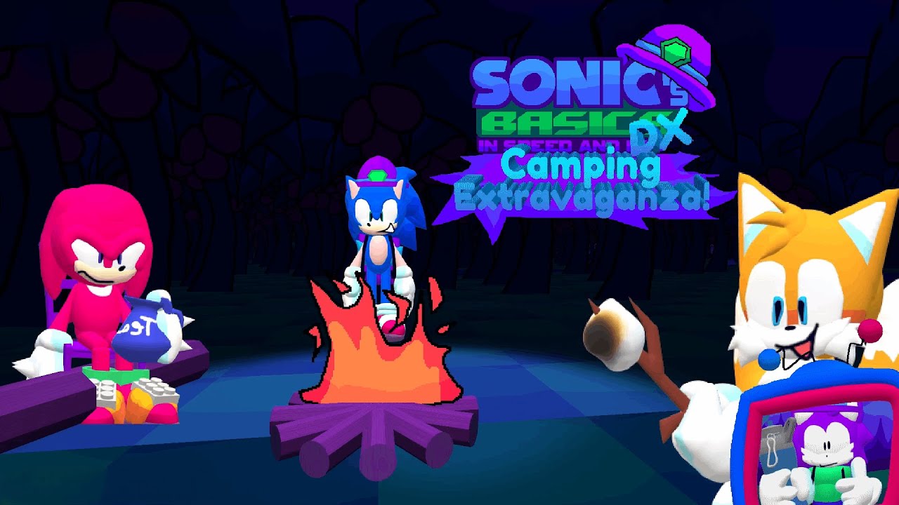 Sonic's Basics DX: Camping Extravaganza! Baldi's Basics - YouTube