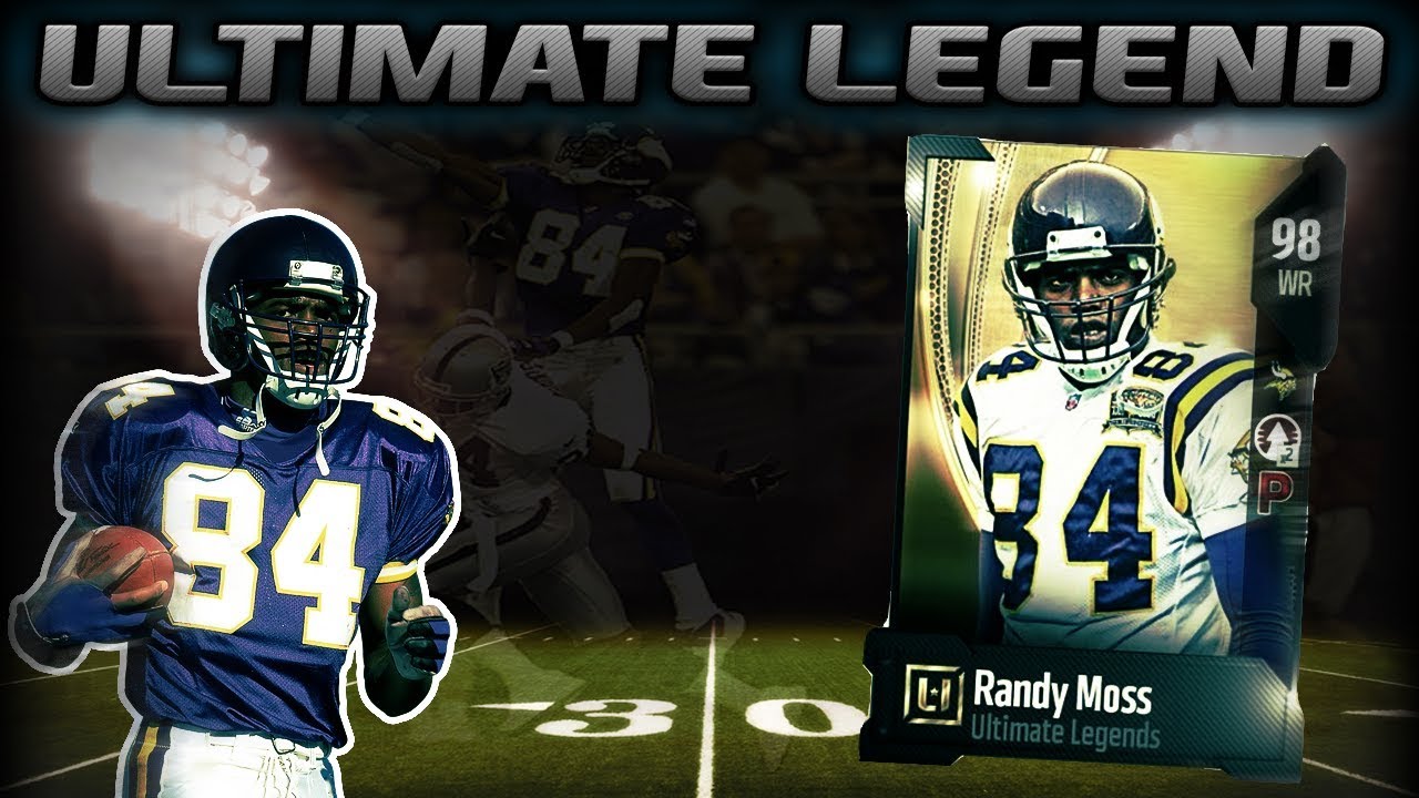 98 OVERALL RANDY MOSS IS HERE | MADDEN 18 ULTIMATE LEGEND PACK OPENING ...