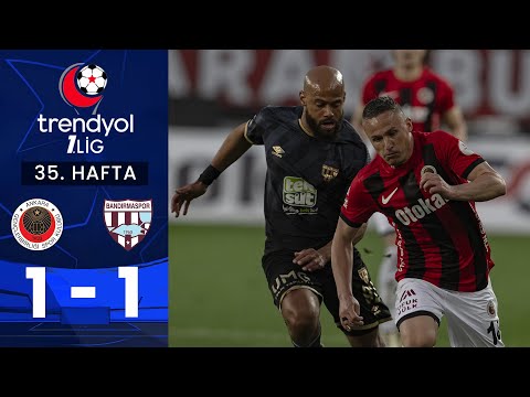 Gençlerbirliği (1-1) Bandırmaspor - Highlights/Özet | Trendyol 1. Lig - 2024/25