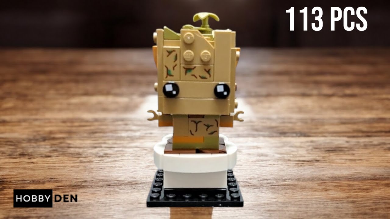 Lego Build! Groot | Speed Build | Brickheadz - YouTube
