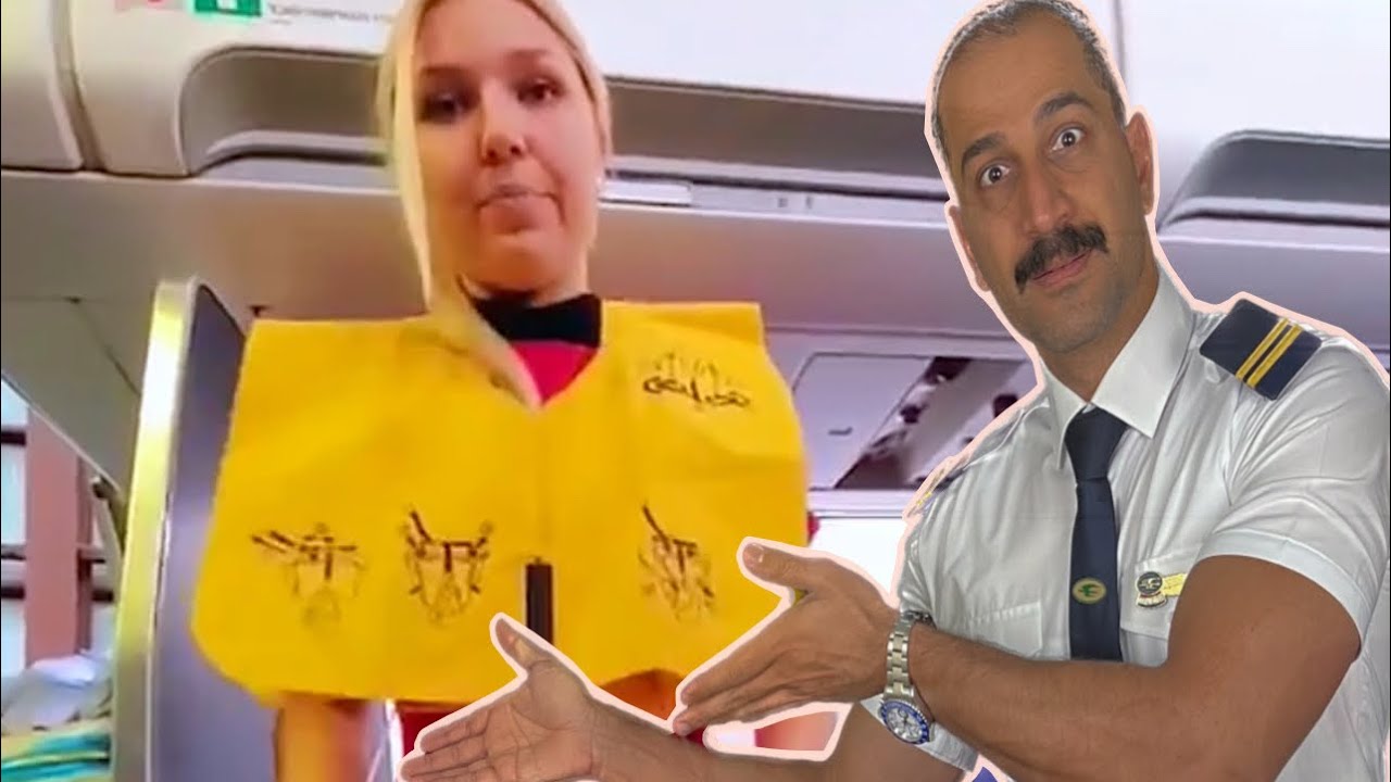 سبب وجود سترة النجاة في الطائره Youtube