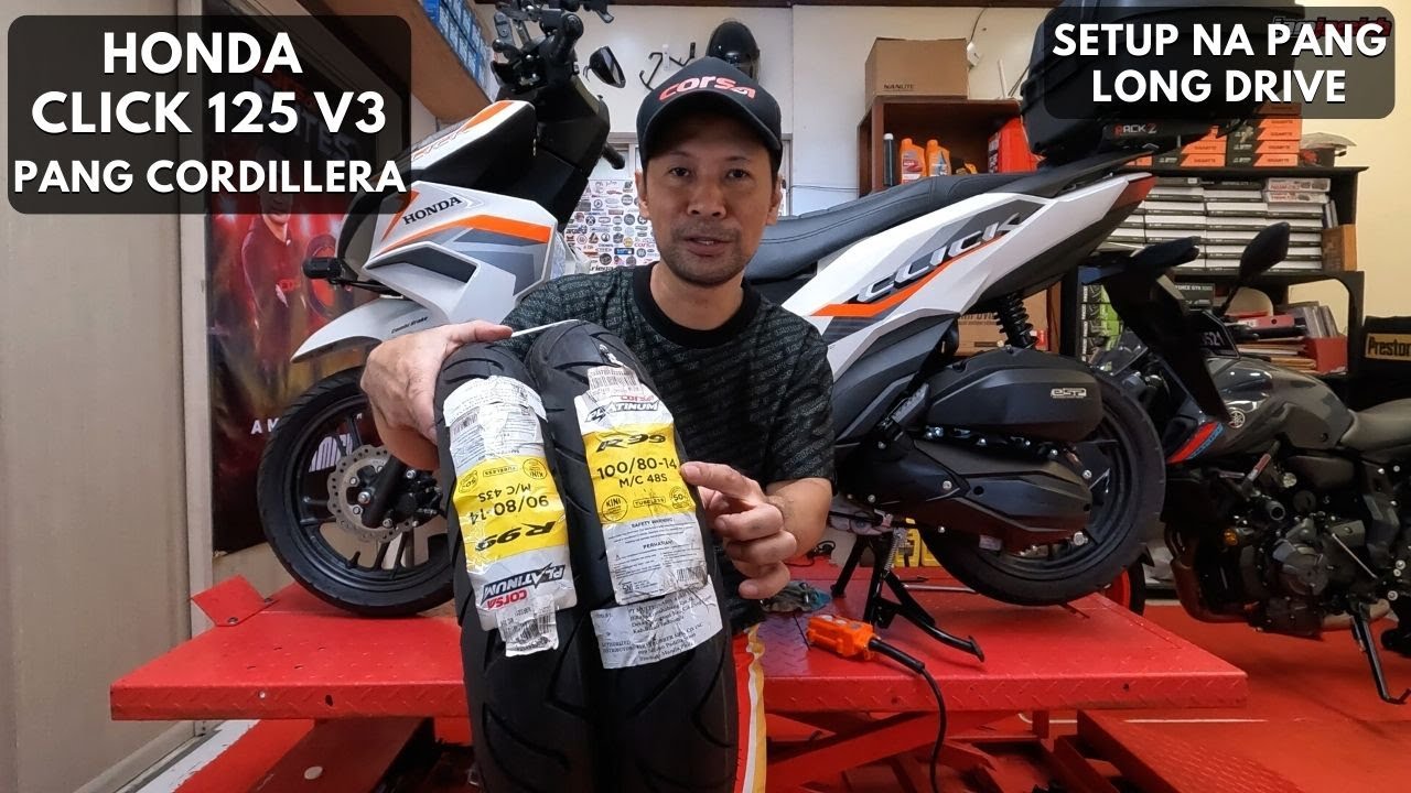 HONDA CLICK 125 V3 2023 Setup for Cordillera Loop Level 1 - YouTube