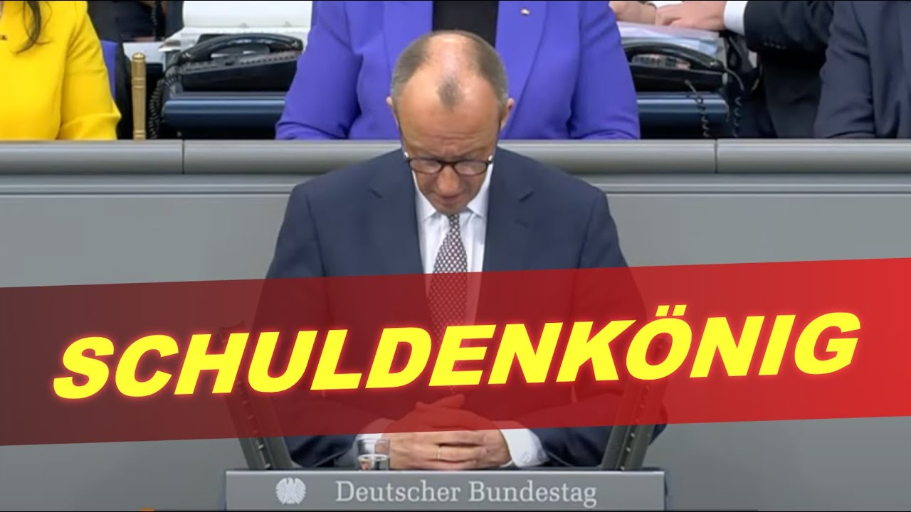 Eine Billion neue Schulden – gesamte Union knickt feige ein! Der ...