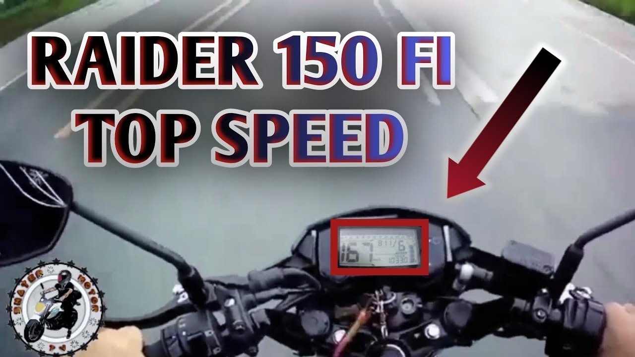 Suzuki Raider 150 Fi Road Test & Top Speed 150 km hr 2022 - YouTube